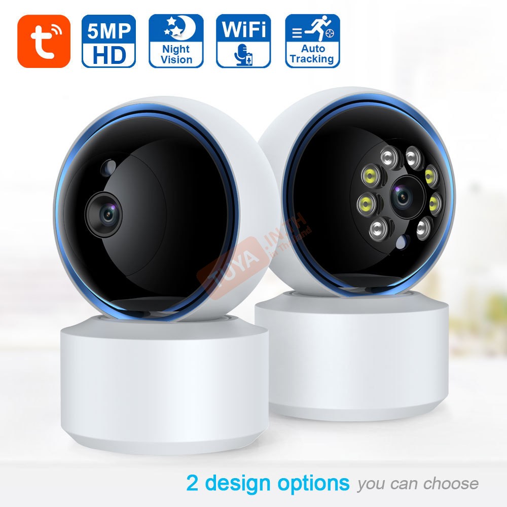 CM-H12 กล้องวงจรปิดไร้สายหมุนได้ WIFI แสงอินฟราเรด+แสงสีขาว 3MP H.265 128G